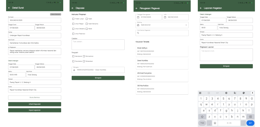 Aplikasi E-Surat - Fahram - Web & Android Developers - Fahram.dev